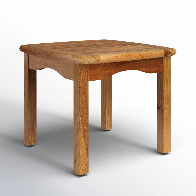 Kitsco Rafael Teak Side Table | Wayfair